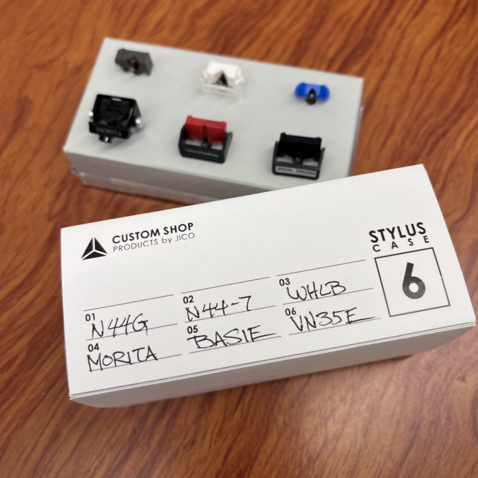 スタイラスケース 2個セット CSS-J600W | レコード針収納ケース | JICO 日本精機宝石工業株式会社